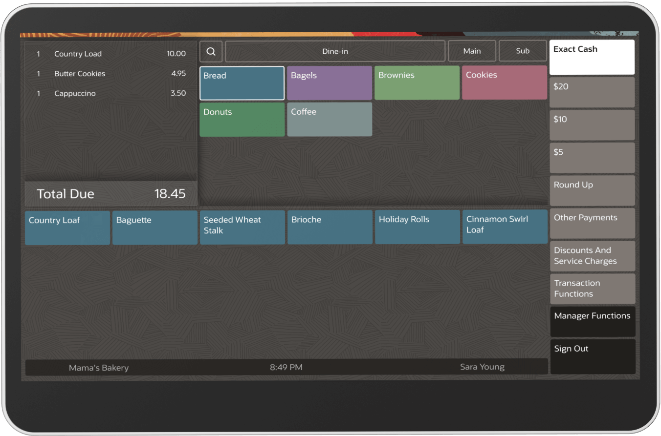 GloriaFood POS: Bakery POS System