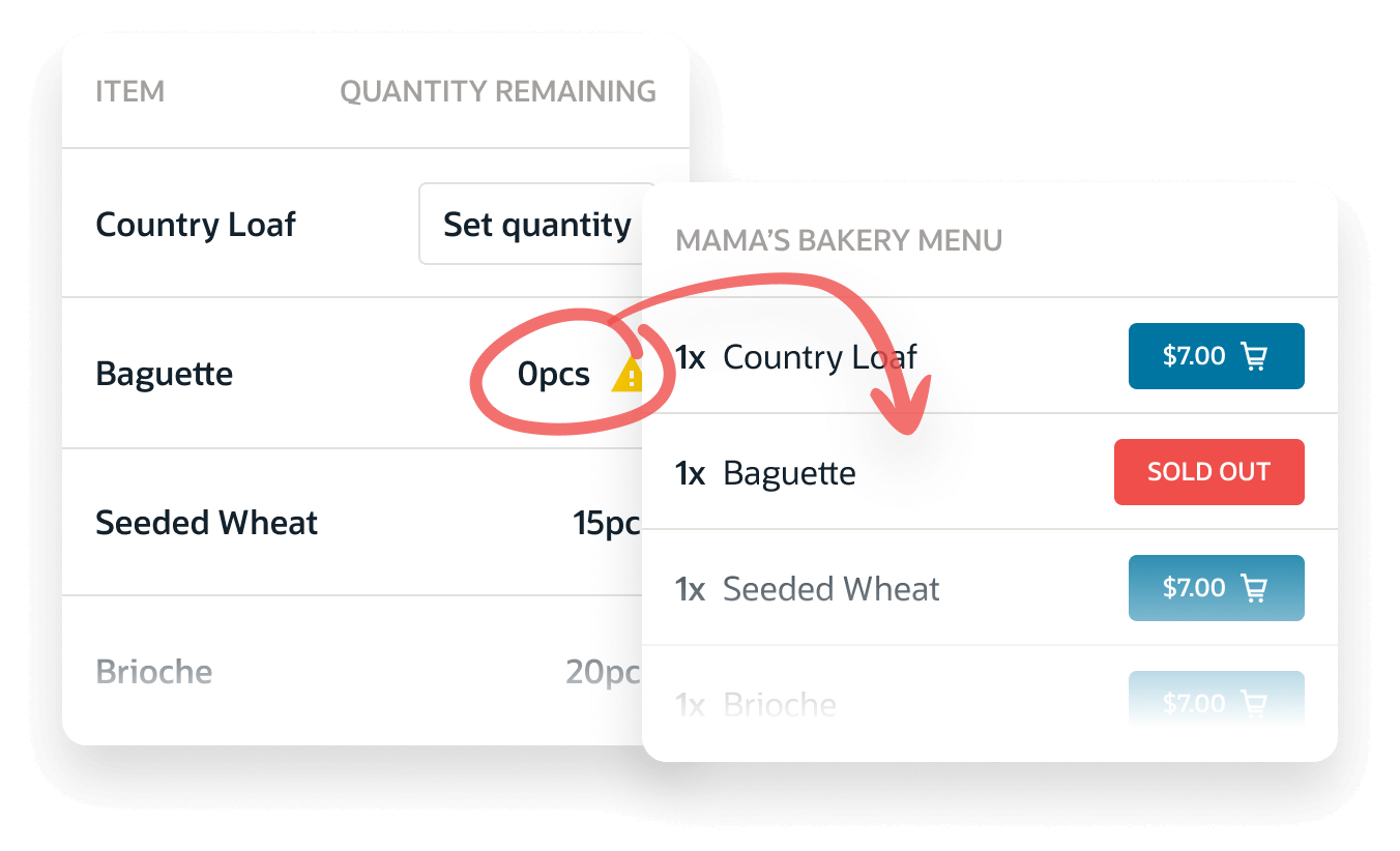 GloriaFood POS: Bakery POS System