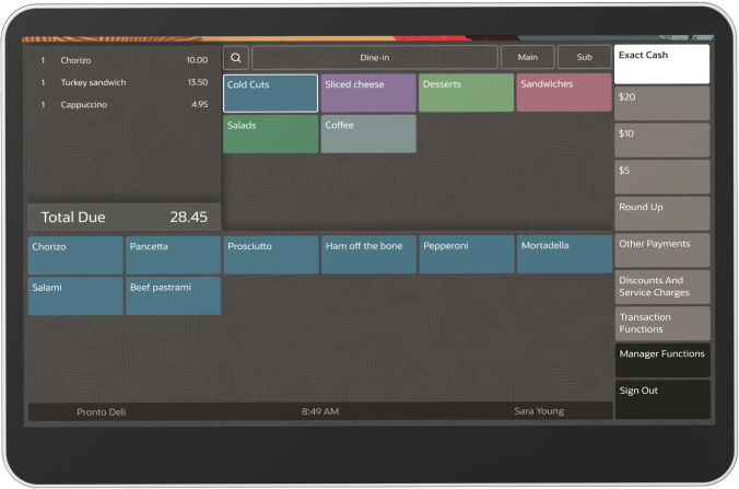 GloriaFood POS: Deli POS System