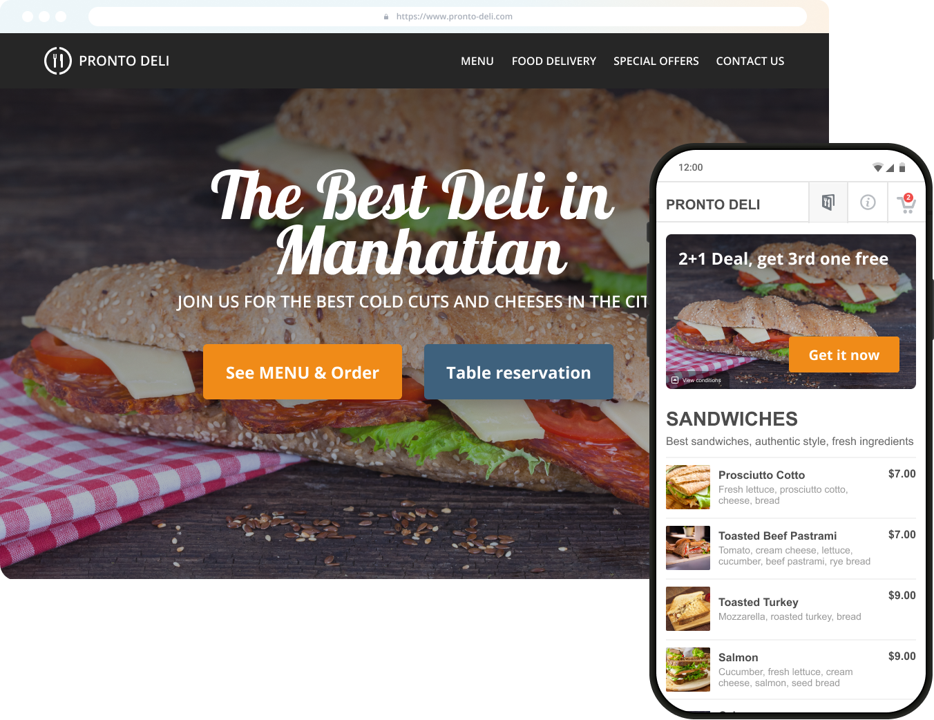 GloriaFood POS: Deli POS System