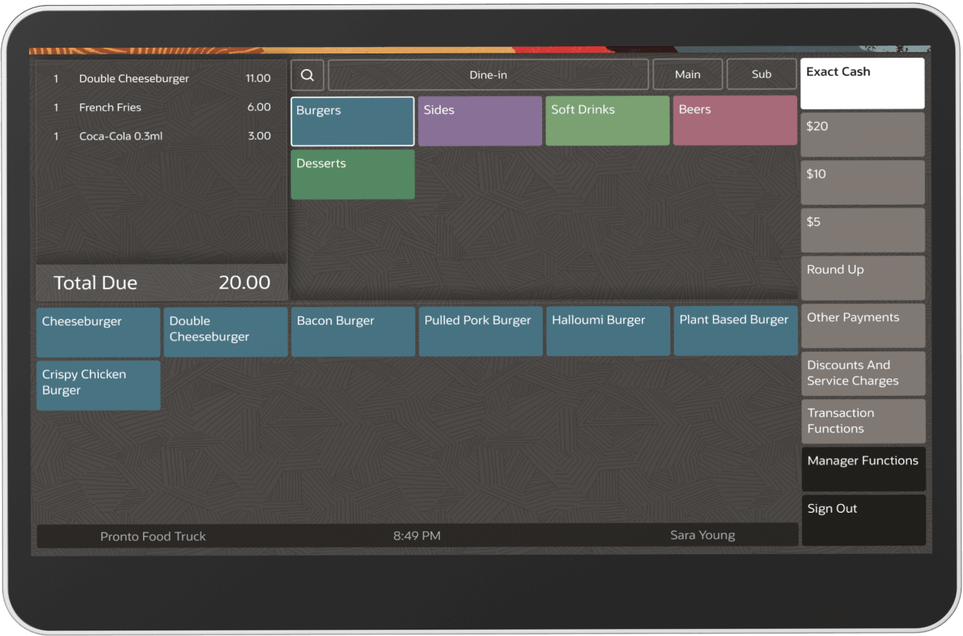 GloriaFood POS: Food Truck POS System