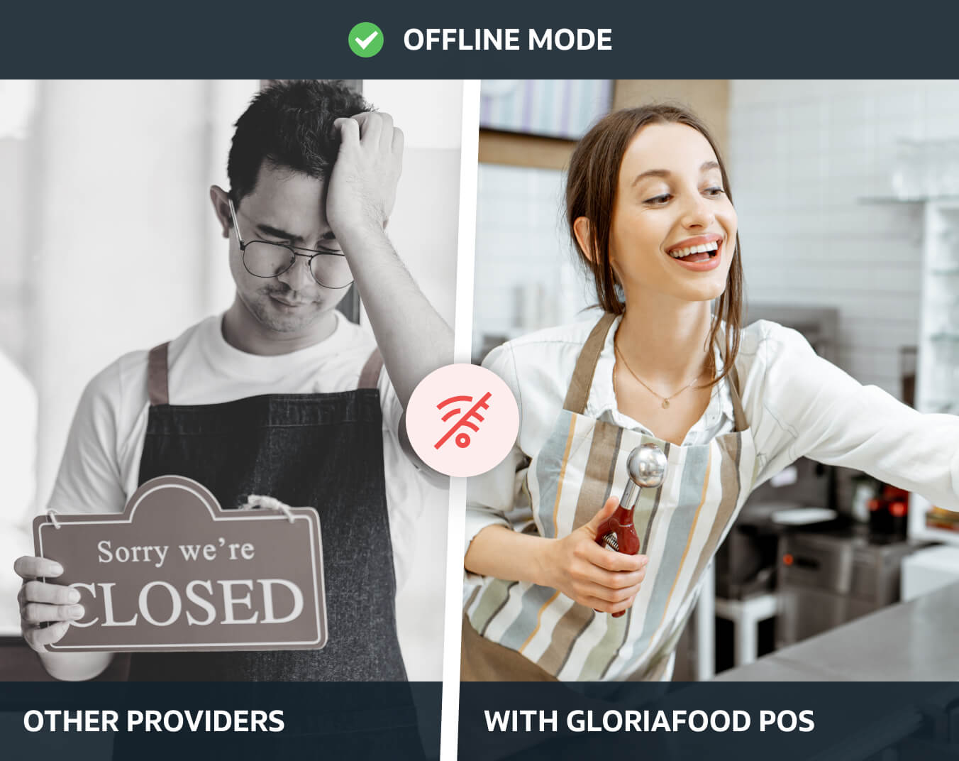 GloriaFood POS: Ice Cream POS System