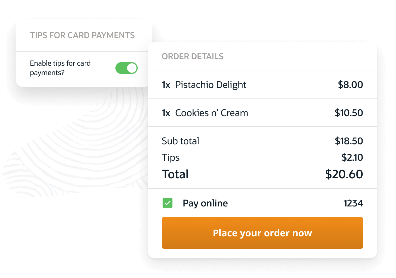 GloriaFood POS: Ice Cream POS System