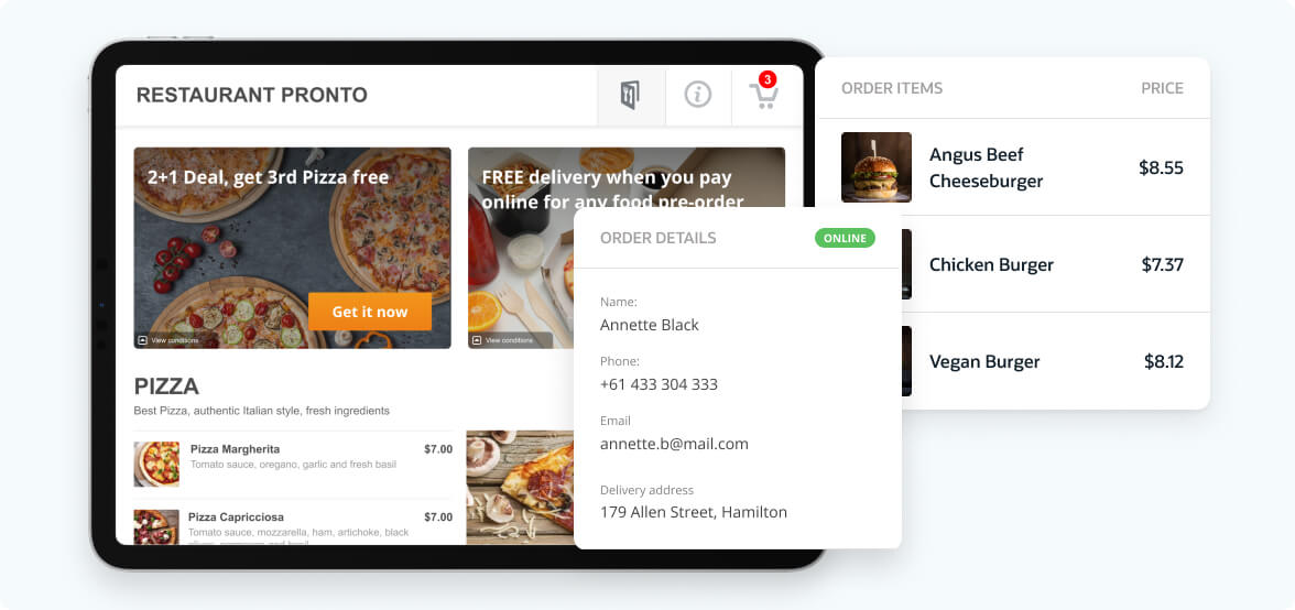 GloriaFood POS: POS System with Online Ordering