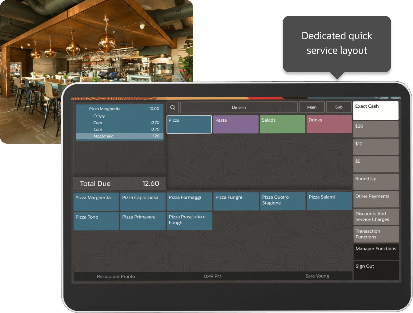 GloriaFood POS Restaurant Service Types GloriaFood POS Restaurant Service Types