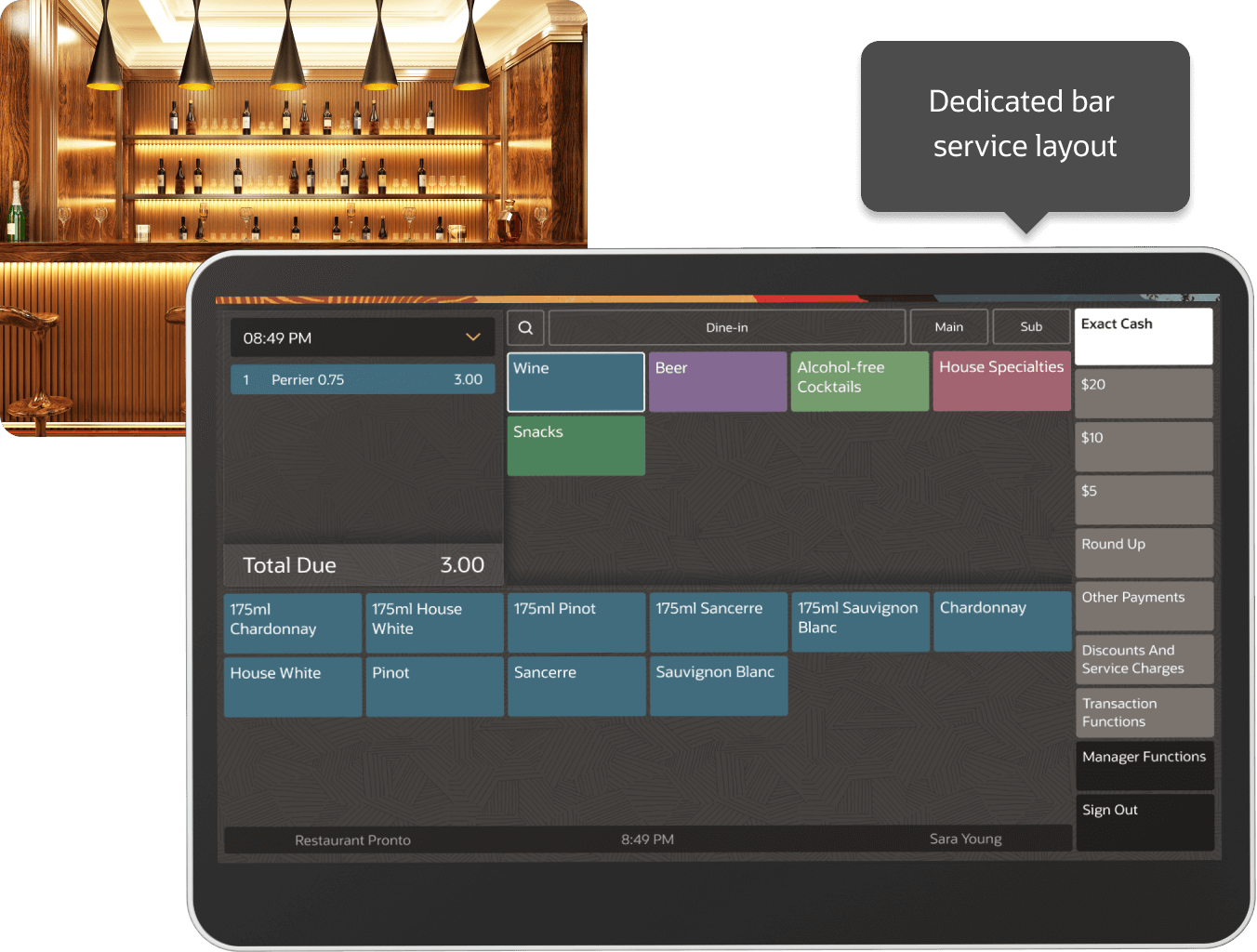 GloriaFood POS: Restaurant Service Types