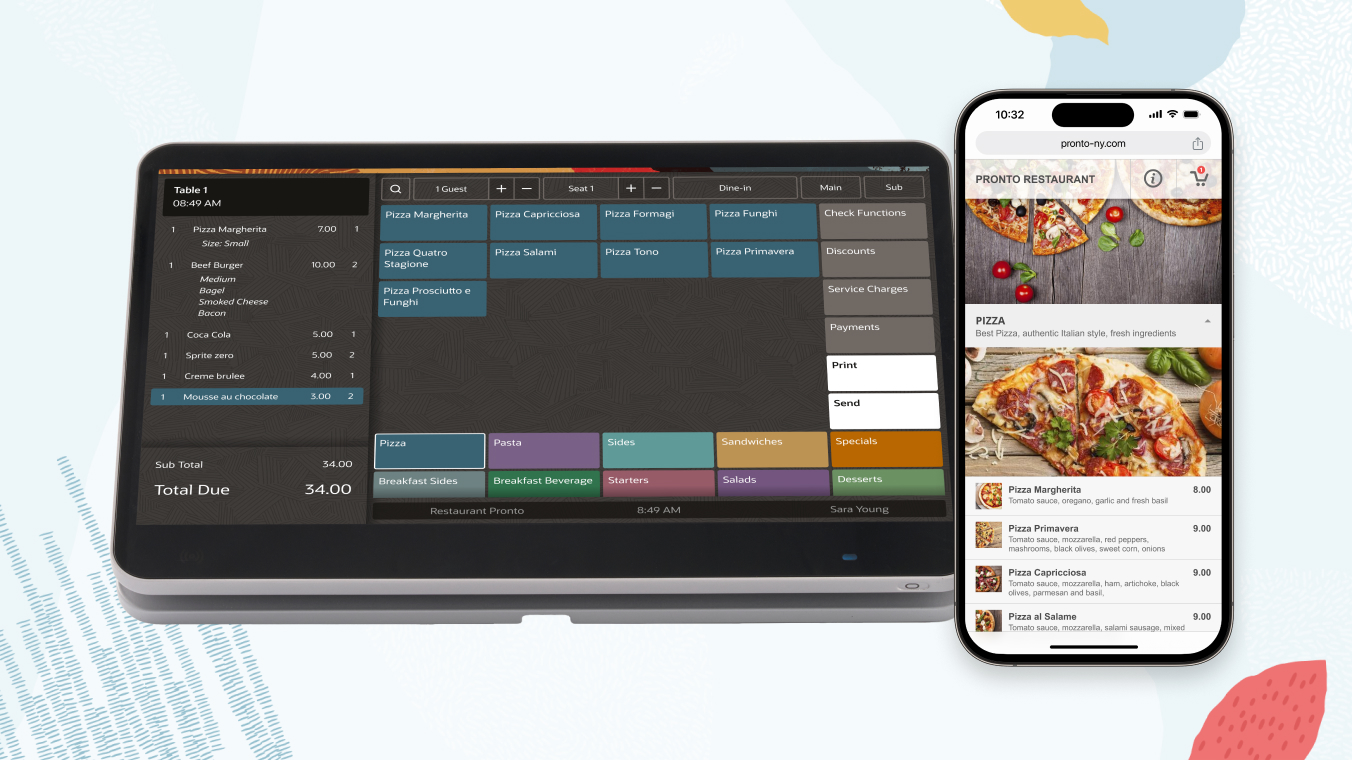 GloriaFood POS: Restaurant Till System