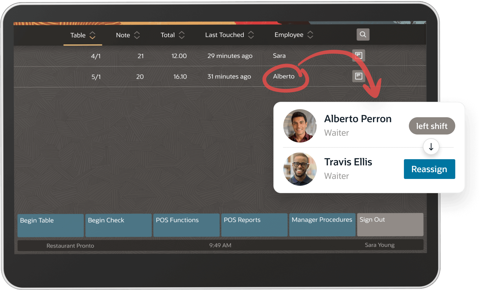 GloriaFood POS: Table Service POS